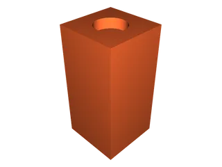 Beta Club Induction Pillar by jbolling | Download free STL model ...