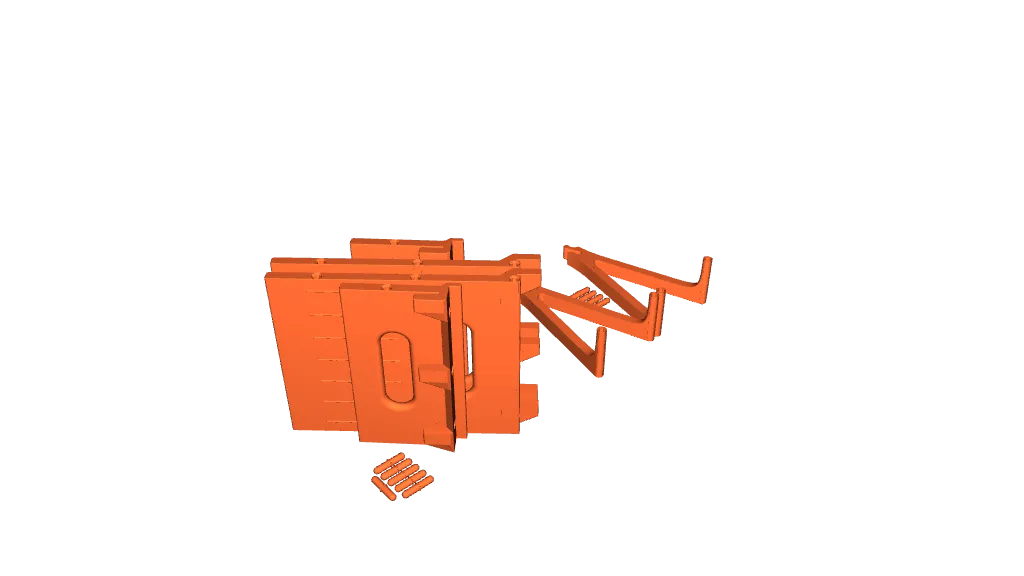 Stacking/Stackable/Stack AMS Shelf by GekoPrime | Download free STL ...