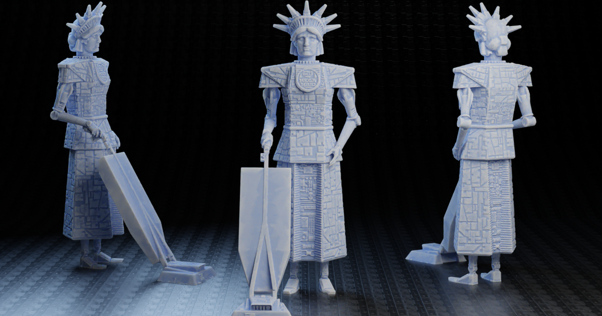 Mega Maid by Peter Farell | Download free STL model | Printables.com