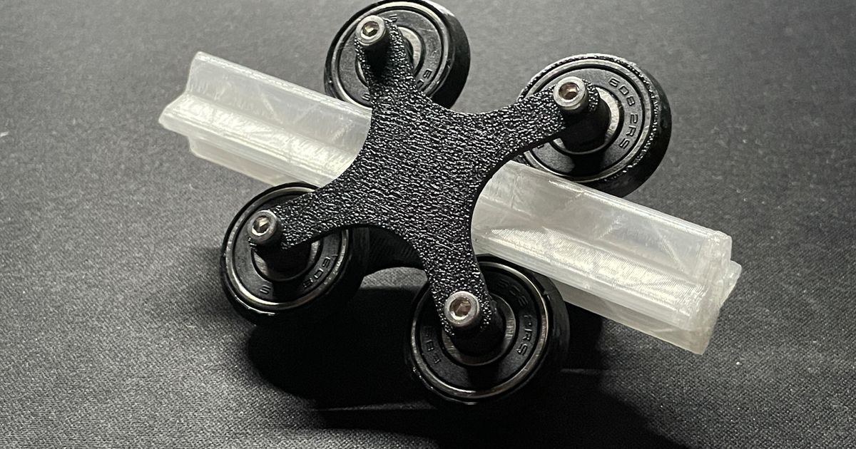 3d printable linear rails/v-slot rails by Kilian_haa | Download free ...