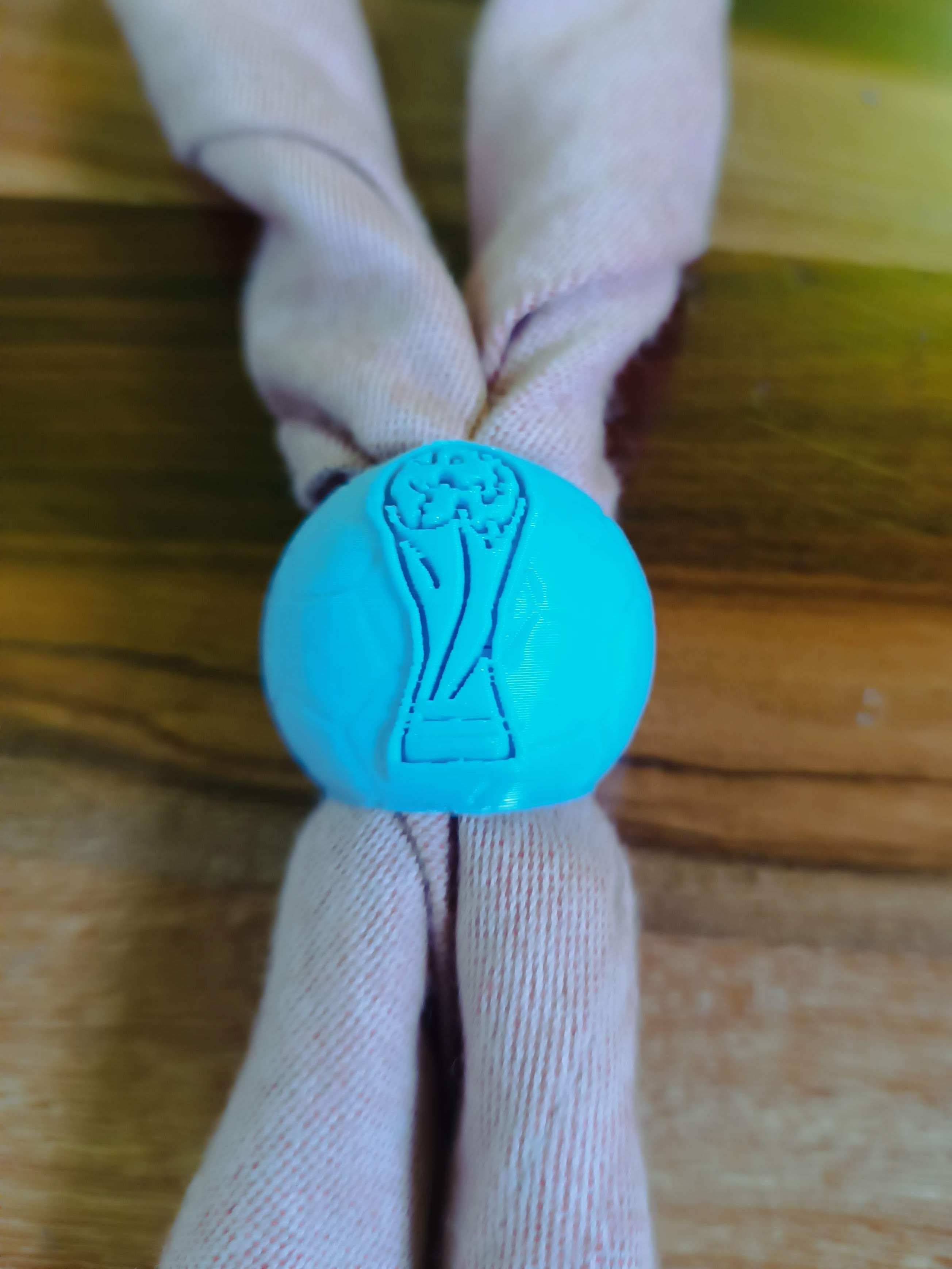 Soccer Ball woggle for Scouts with FIFA cup by Baloo 3D | Download free ...