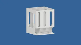 Multiboard Voroni Battery Holder (AA+AAA) by barad | Download free STL ...