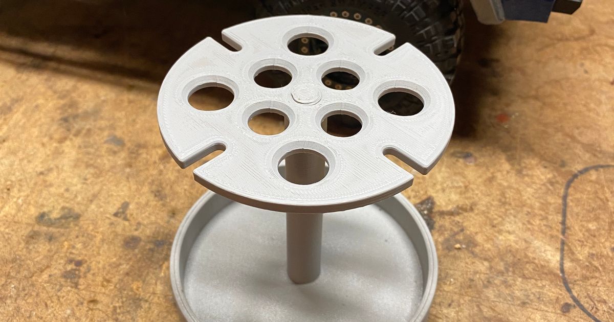 RC Shock Build Stand by Heliguy71 | Download free STL model ...