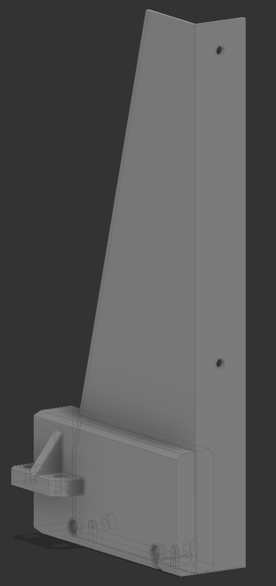 Enclosure Power Supply brace adapter by ayourk | Download free STL ...