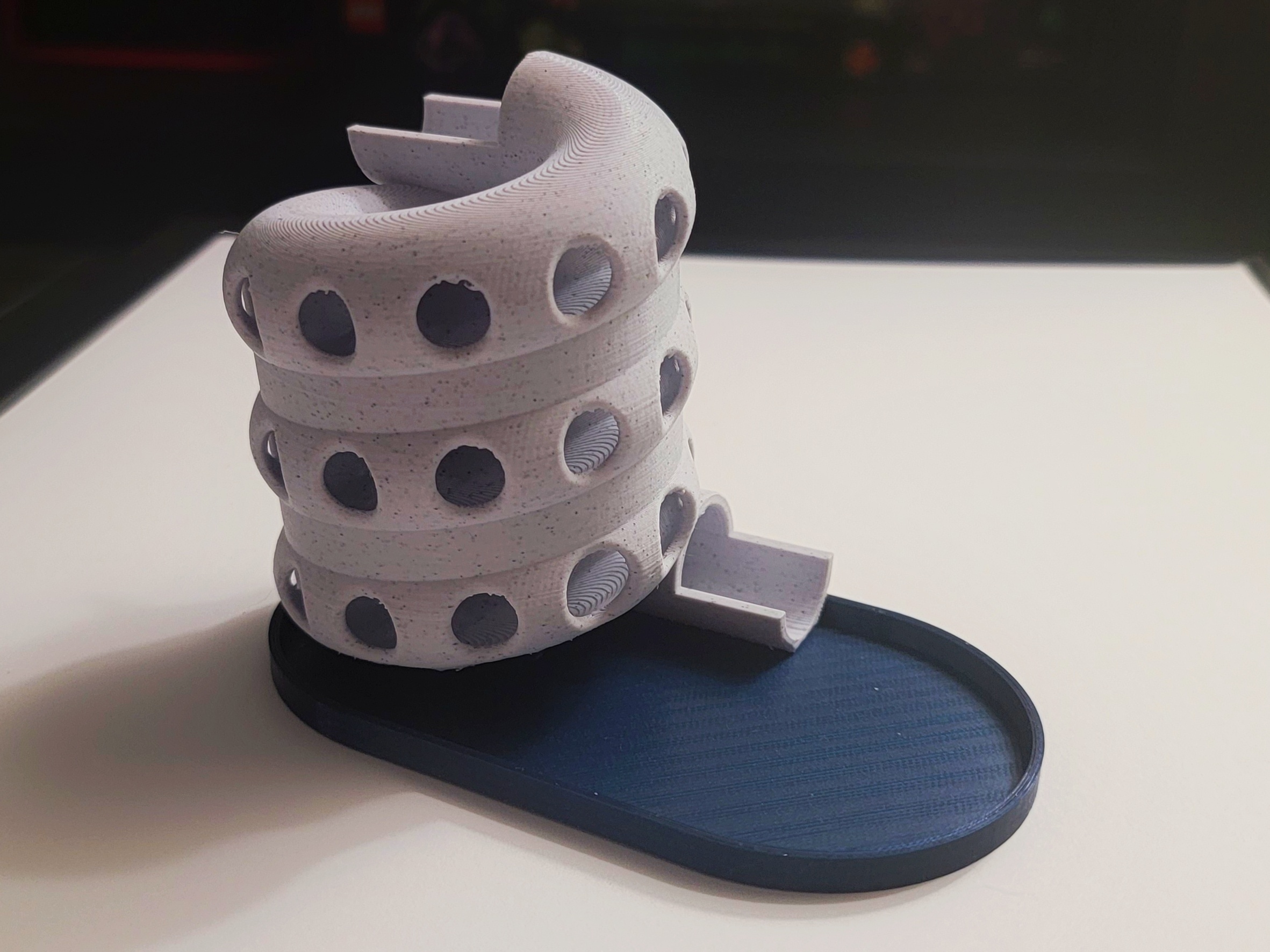 Marble Run Spiral Stand by TotallyRidiculous | Download free STL model ...