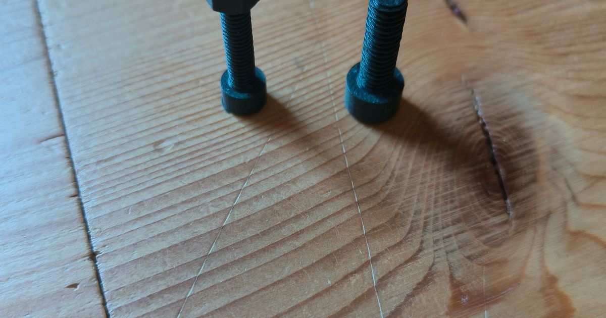 Bolts and Nuts M3, M5, M6 and M8 by Ralf Cambodia | Download free STL ...