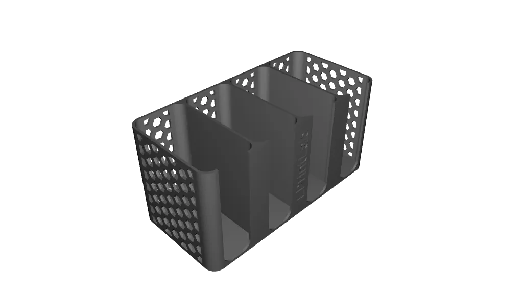 Flat Pocket Whistle Storage Box by PrintLab | Download free STL model ...