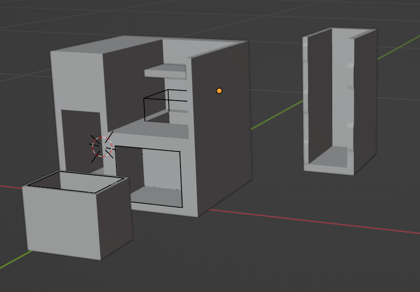 Pencil holder with draw (no handle) and a small book shelf. by Chipz ...