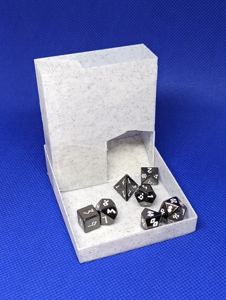 Compact Dice Tower by Majawat | Download free STL model | Printables.com