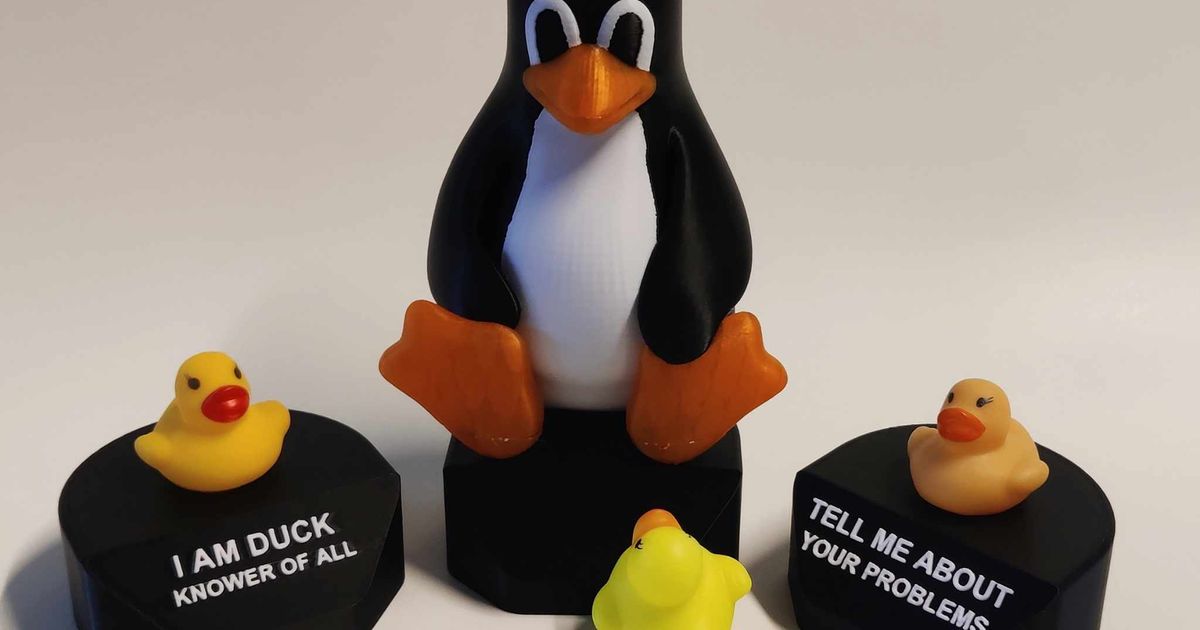 Rubber Duck Stand - Office Desk Decor by Alexander Meyer | Download ...