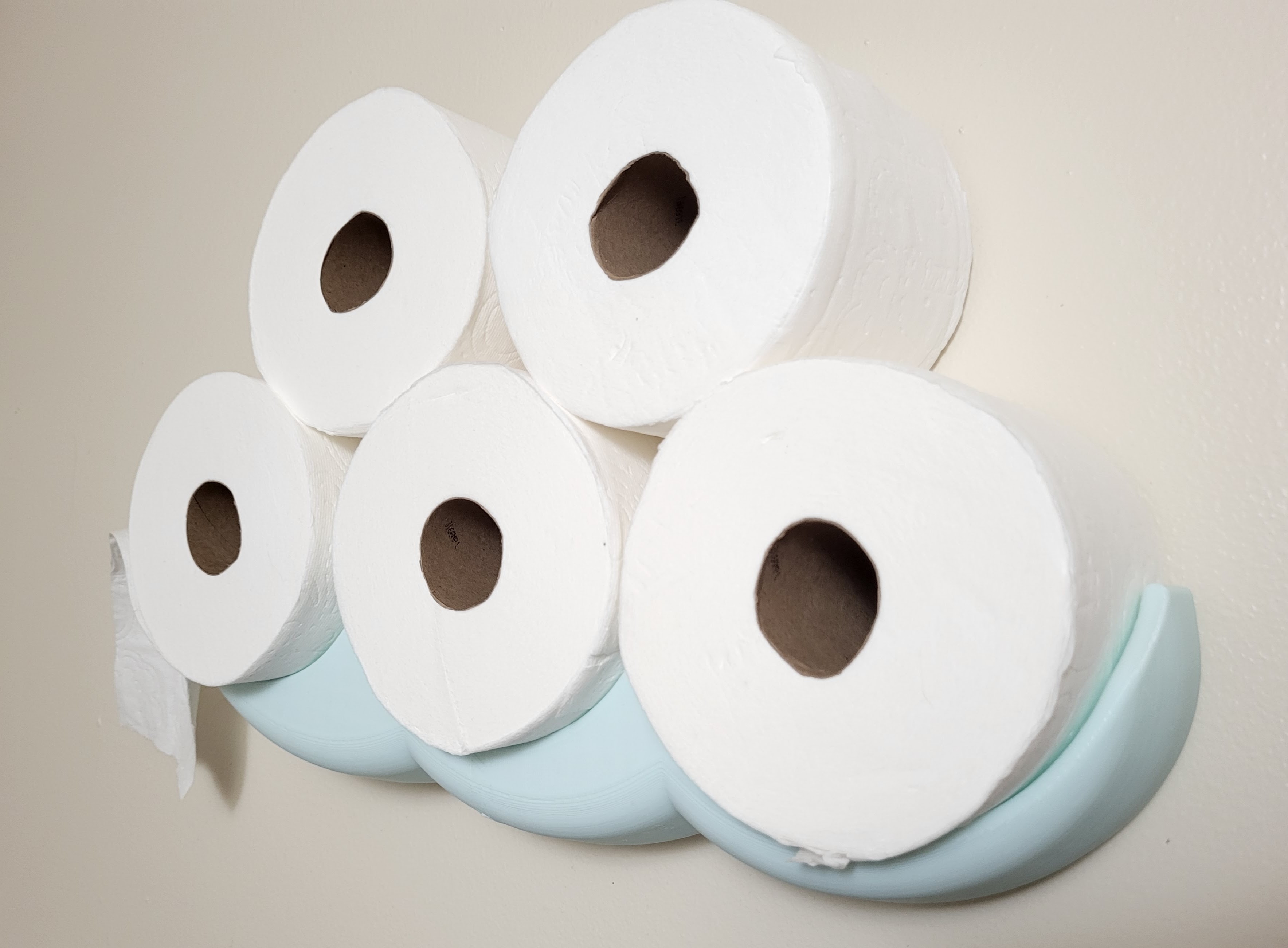 Toilet Paper Cloud by mozWORLD | Download free STL model | Printables.com