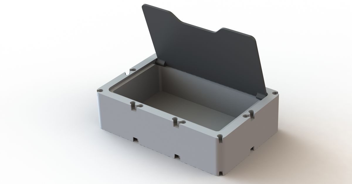 MMSS Various size Modules - Pocket with Lid by Jorge | Printables Store