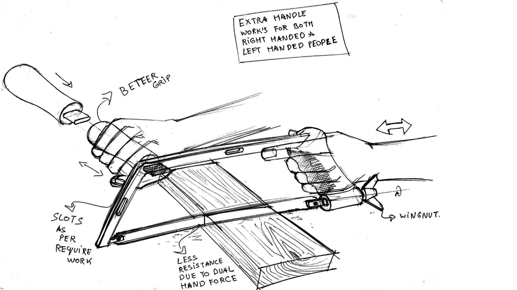 ergonomic hacksaw handle by dhruv patel | Download free STL model ...