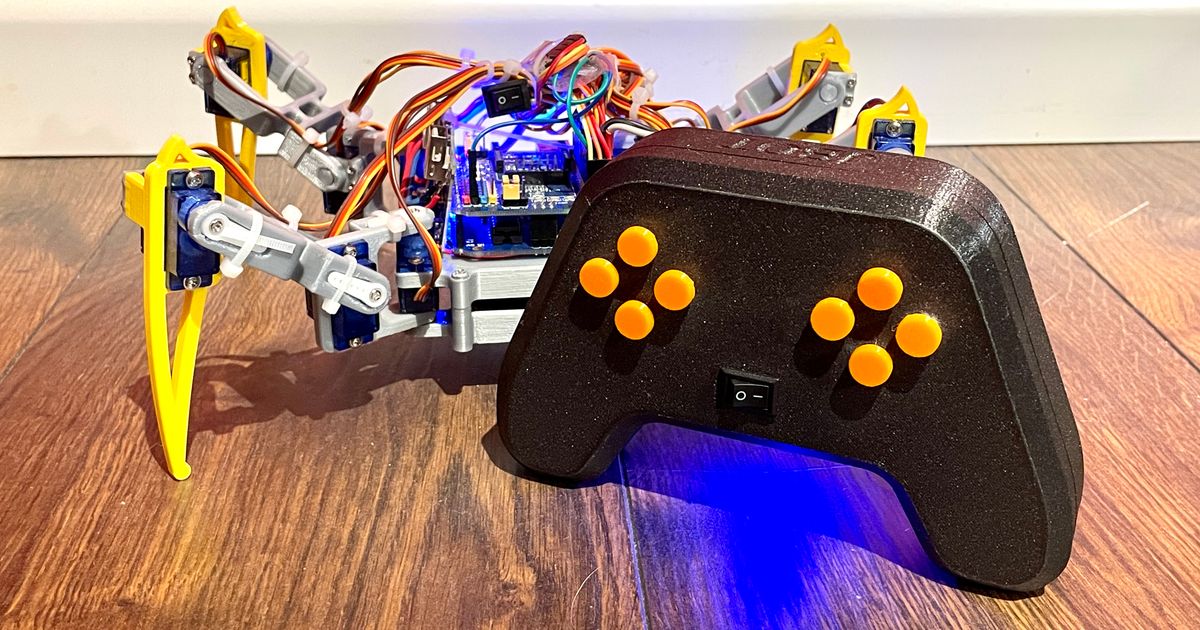Gamepad controller for your DIY projects by RobSmo | Download free STL ...