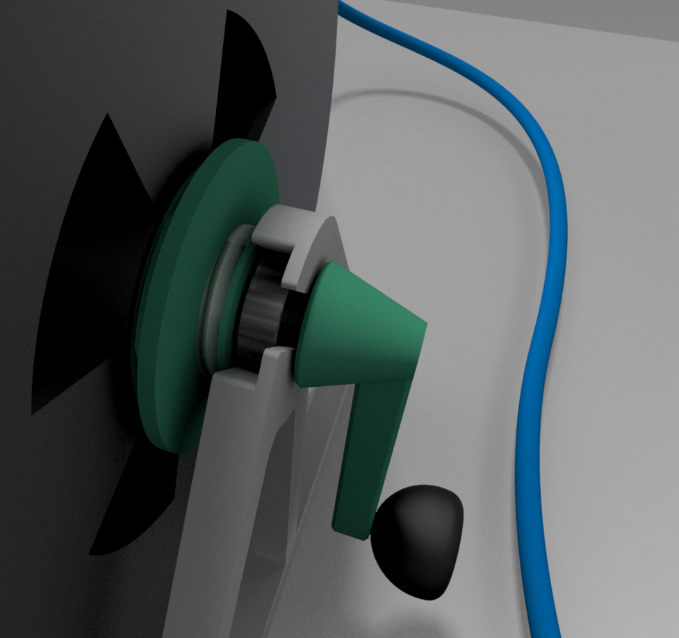 Spool Winder - Rope or Cable Storage with Empty Filament spool por ...