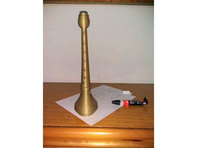 Dulzaina - MUSIC INSTRUMENT by Leptónica | Download free STL model ...