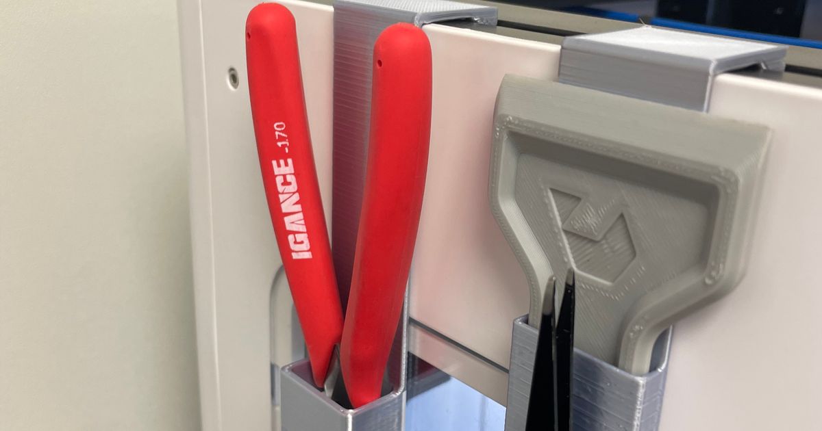 Qidi Tech X-Smart 3 - Snips holder by Garrett Conrad | Download free ...