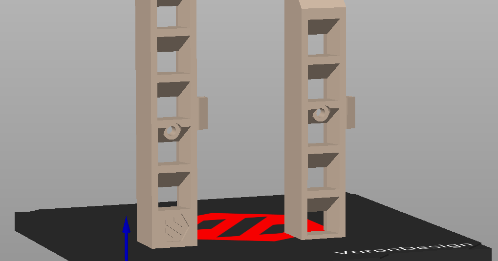 Voron Zero (v0) Rainbow Matchstick LED Clip Mount by Jamin Collins ...