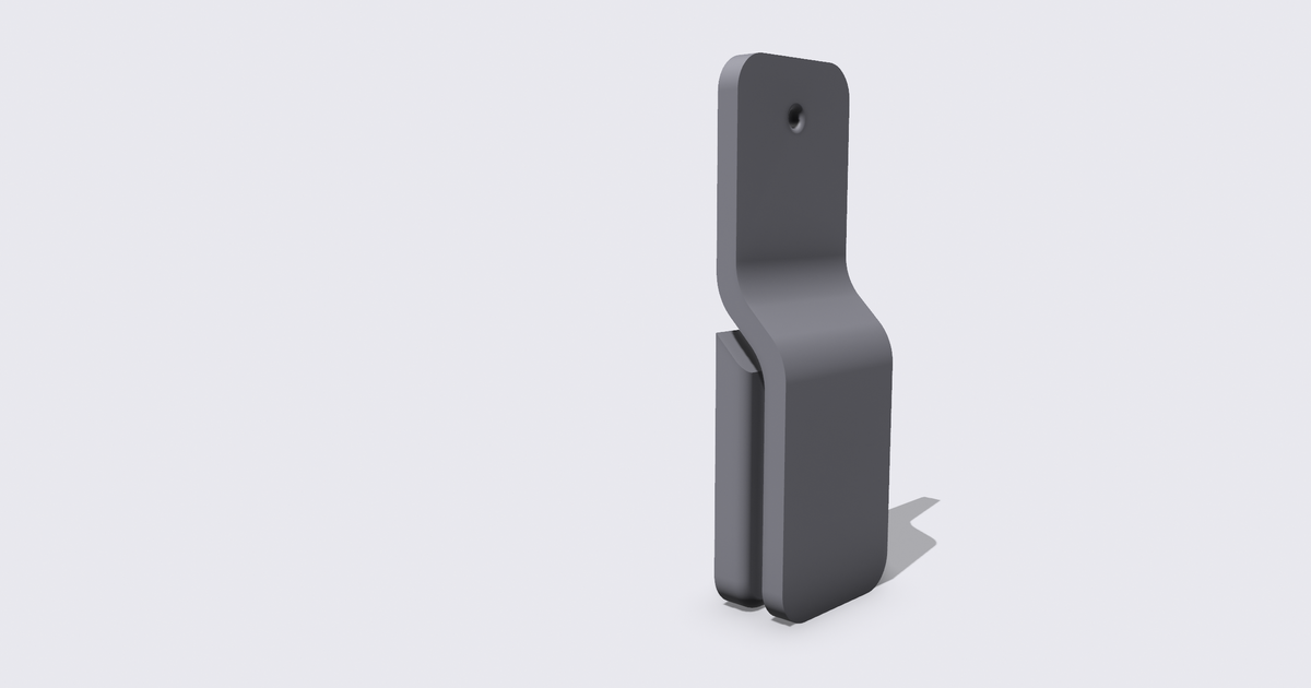 Wall paper clip by Yeello | Download free STL model | Printables.com