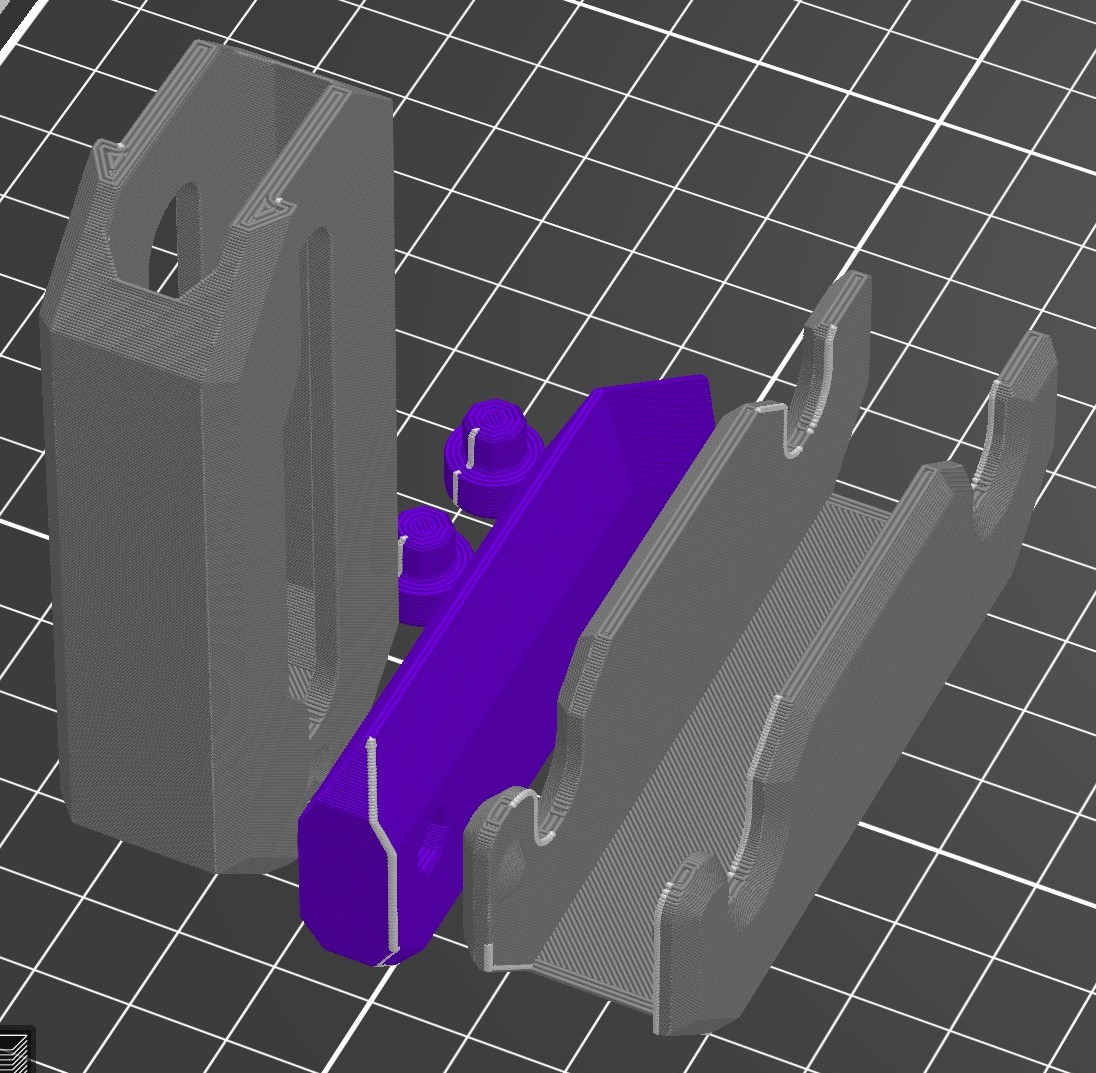 Gravity Knife no-screw Remix - 45mm by PosterBored | Download free STL ...