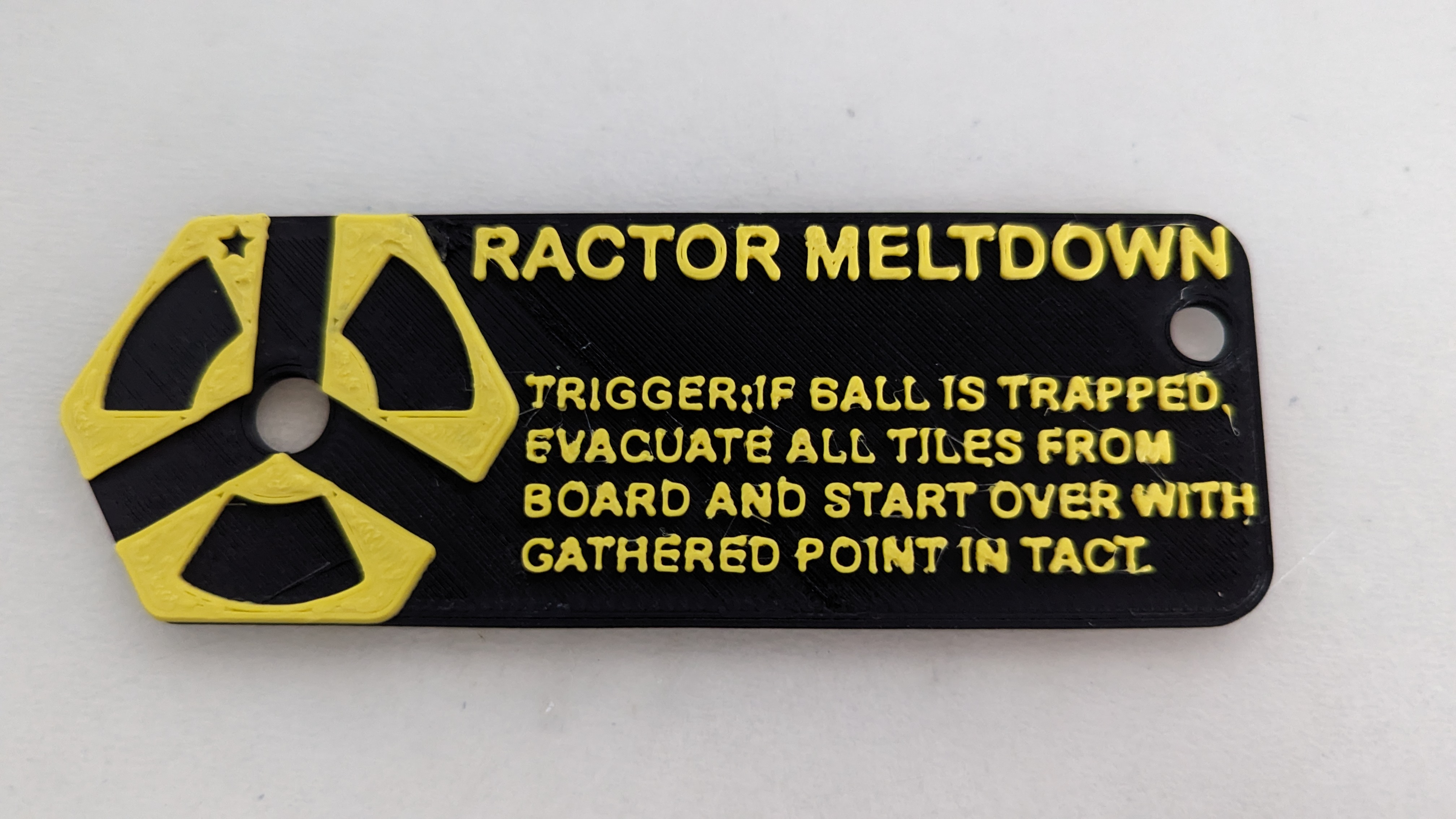 Hextraction Reactor Meltdown Tile by Jonne Terlouw | Download free STL ...