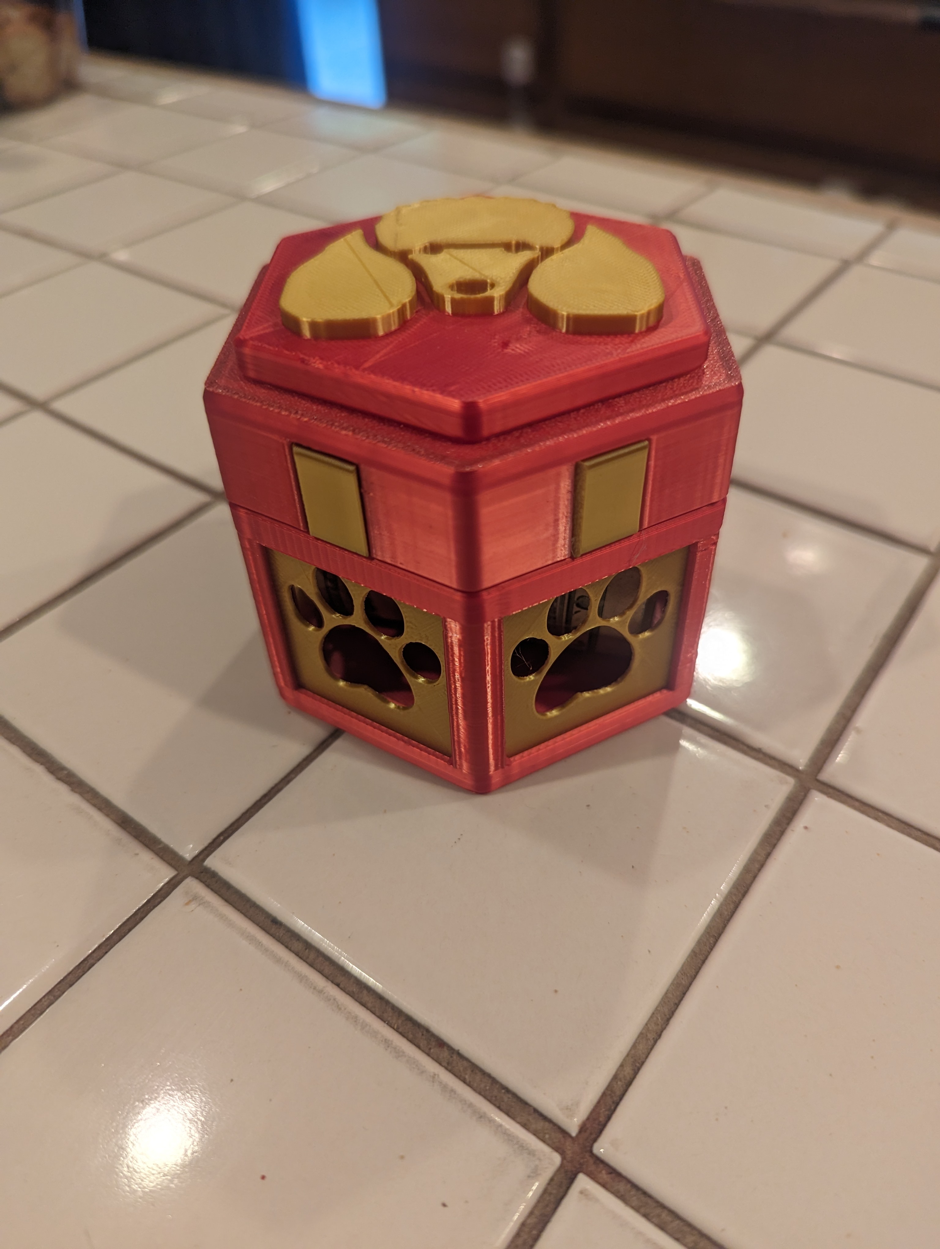 Poodle/Dog Theme for Twist Lock Trick Box (Hexagon) by Merung Kelsith ...