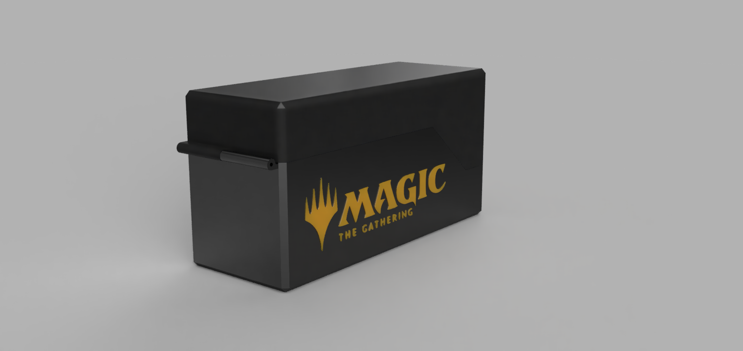 Deck box magic the gathering 200mm by Suko | Download free STL model ...