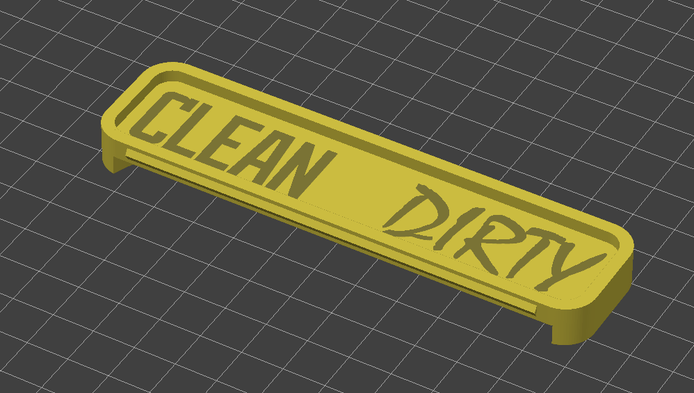 Clerty - Engraved Sign (Instead of Embossed/Raised Text) by Zimmra ...