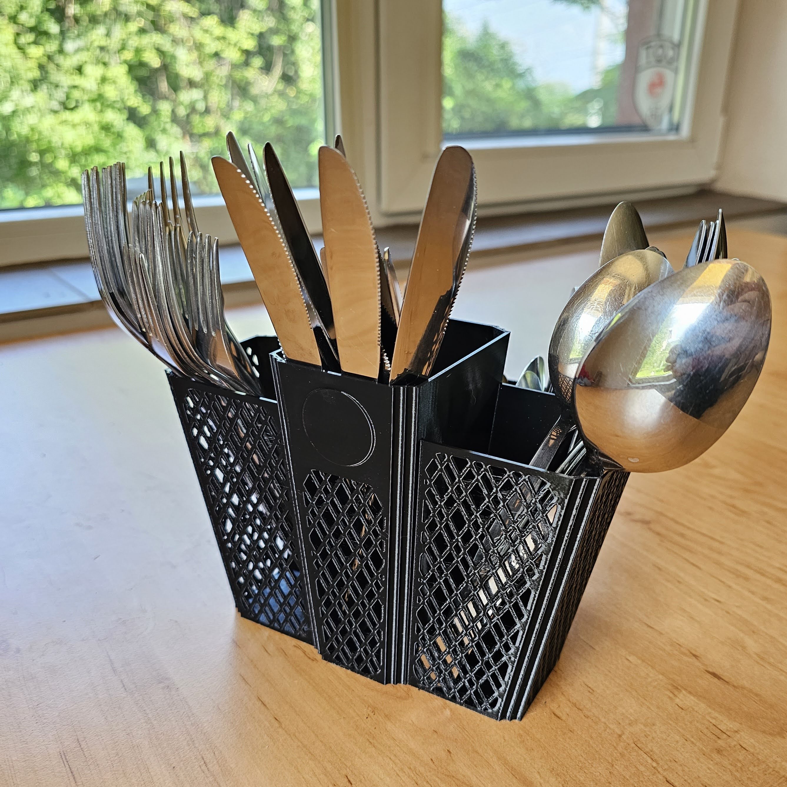 Artdeco Silverware Strainer by Kiril | Download free STL model ...