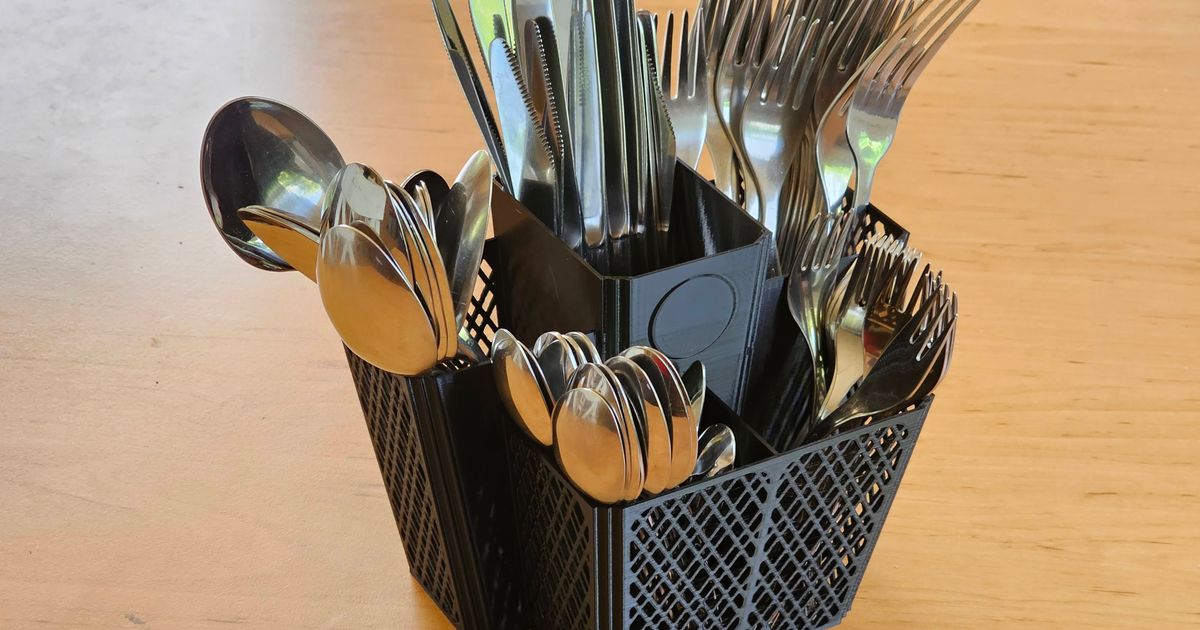 Artdeco Silverware Strainer by Kiril | Download free STL model ...