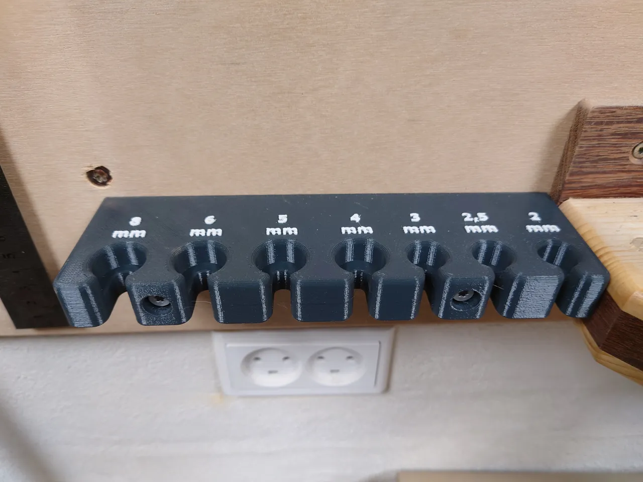 Allen key organizer by WhistleR | Download free STL model | Printables.com