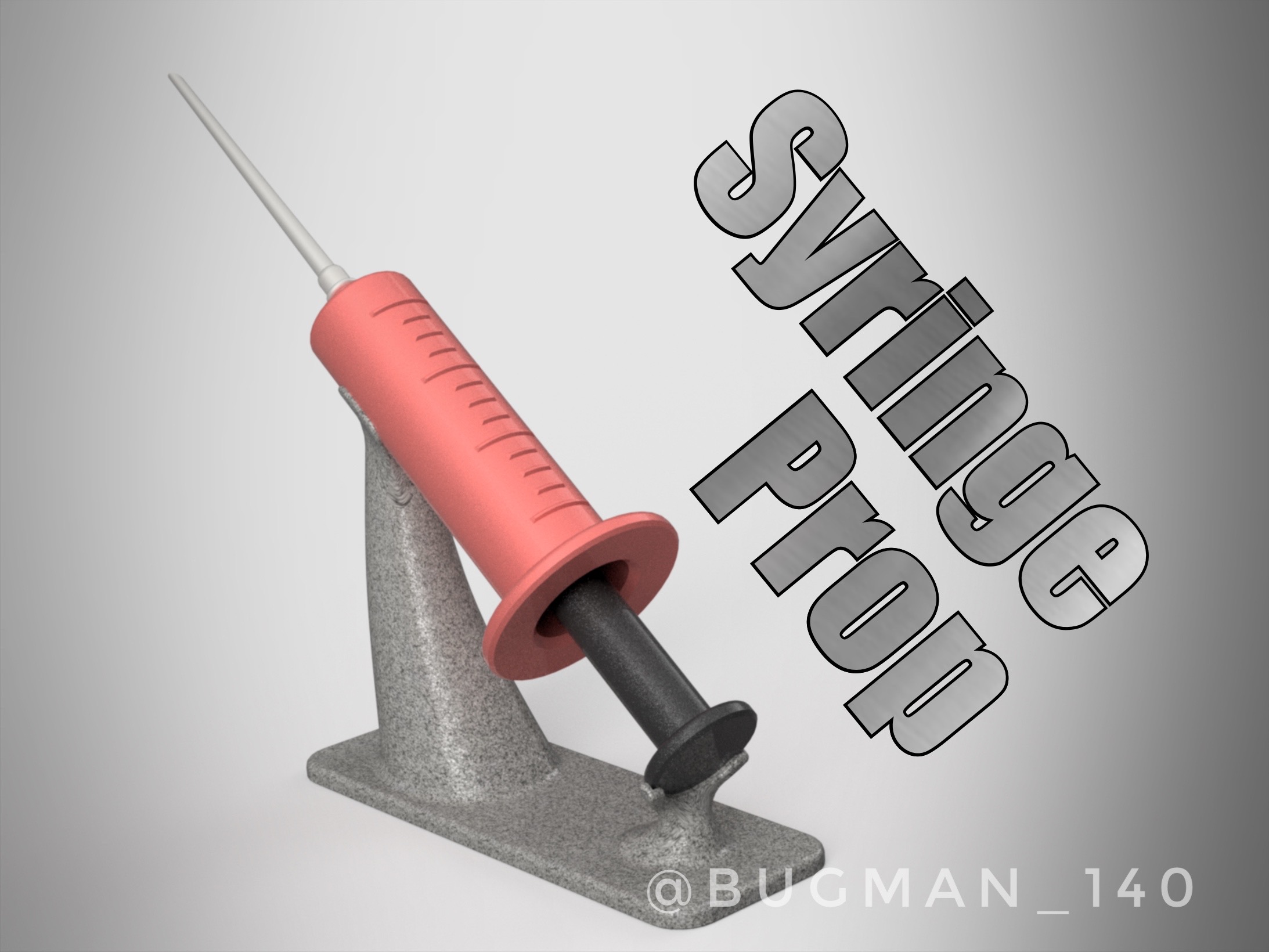 Syringe Prop by Bugman_140 | Download free STL model | Printables.com