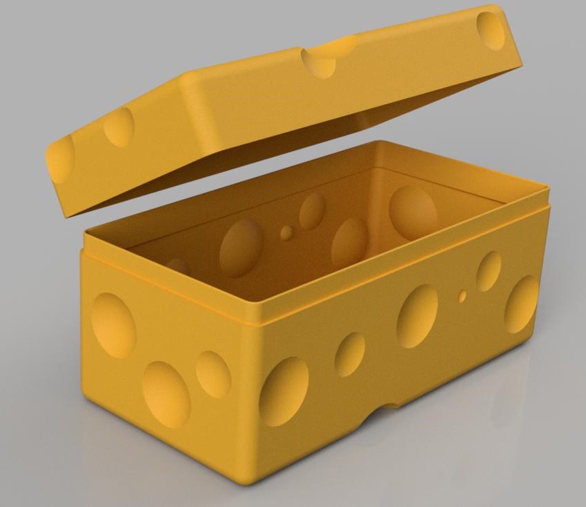 Cheese Storage Box by priyan | Download free STL model | Printables.com