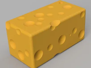 Cheese Storage Box by priyan | Download free STL model | Printables.com