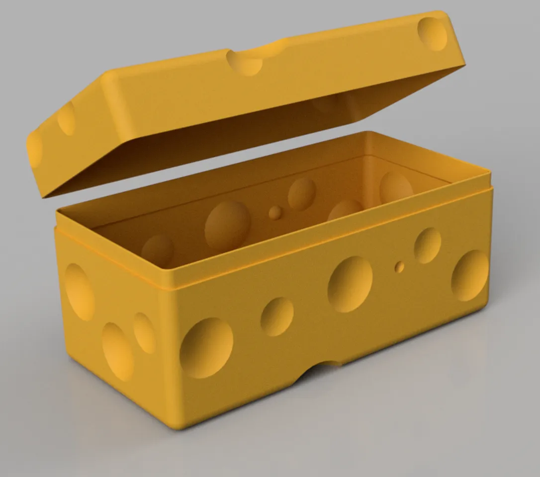 Cheese Storage Box by priyan | Download free STL model | Printables.com
