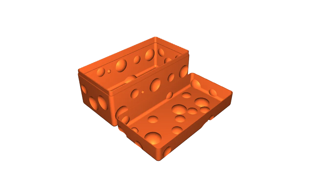 Cheese Storage Box by priyan | Download free STL model | Printables.com