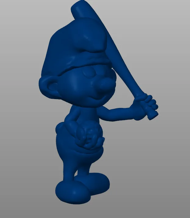 Smurf baseball by Wexik | Download free STL model | Printables.com