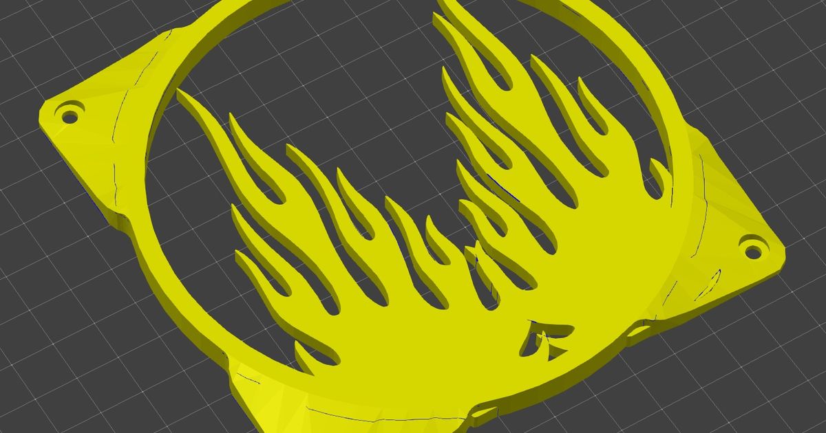 flames 120mm by kewtd | Download free STL model | Printables.com