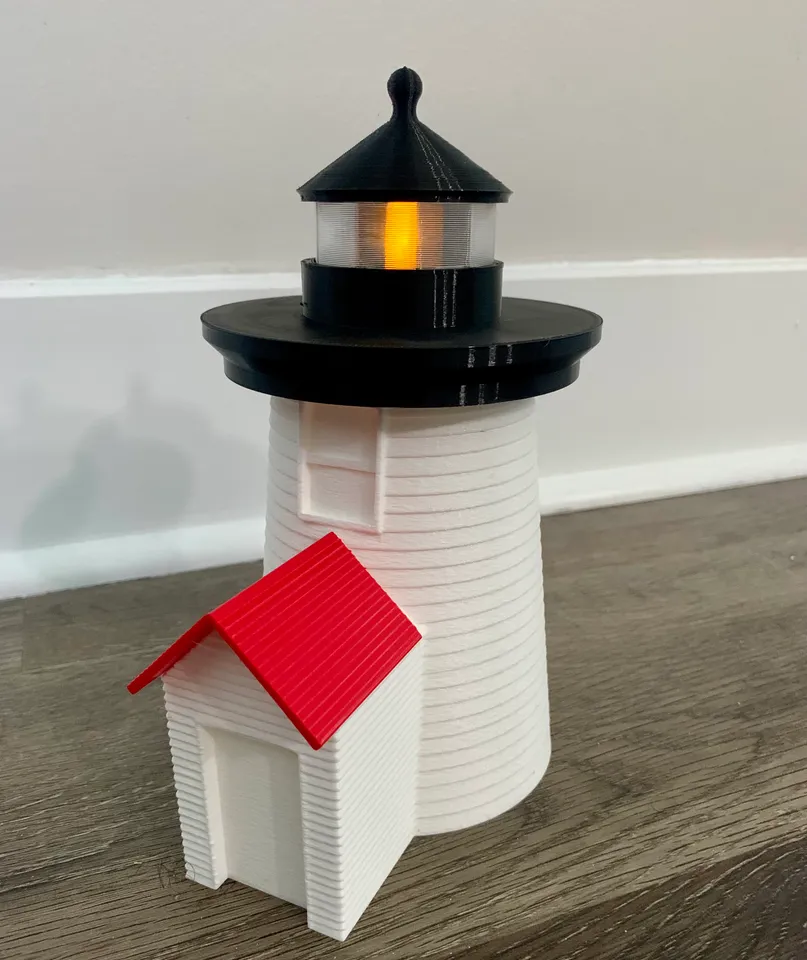 Tea-Lighthouse 3 by Random Letter | Download free STL model ...