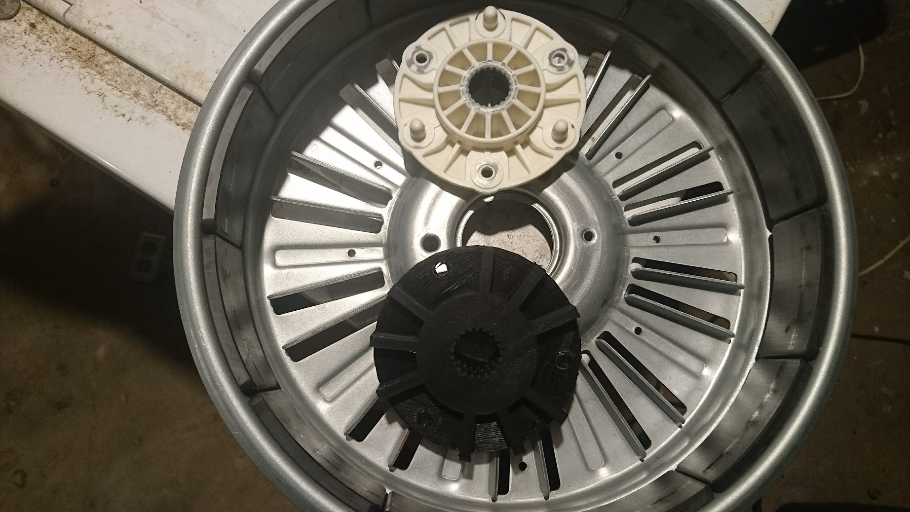 LG Direct Drive Washer Motor Rotor Hub by duplico | Download free STL ...