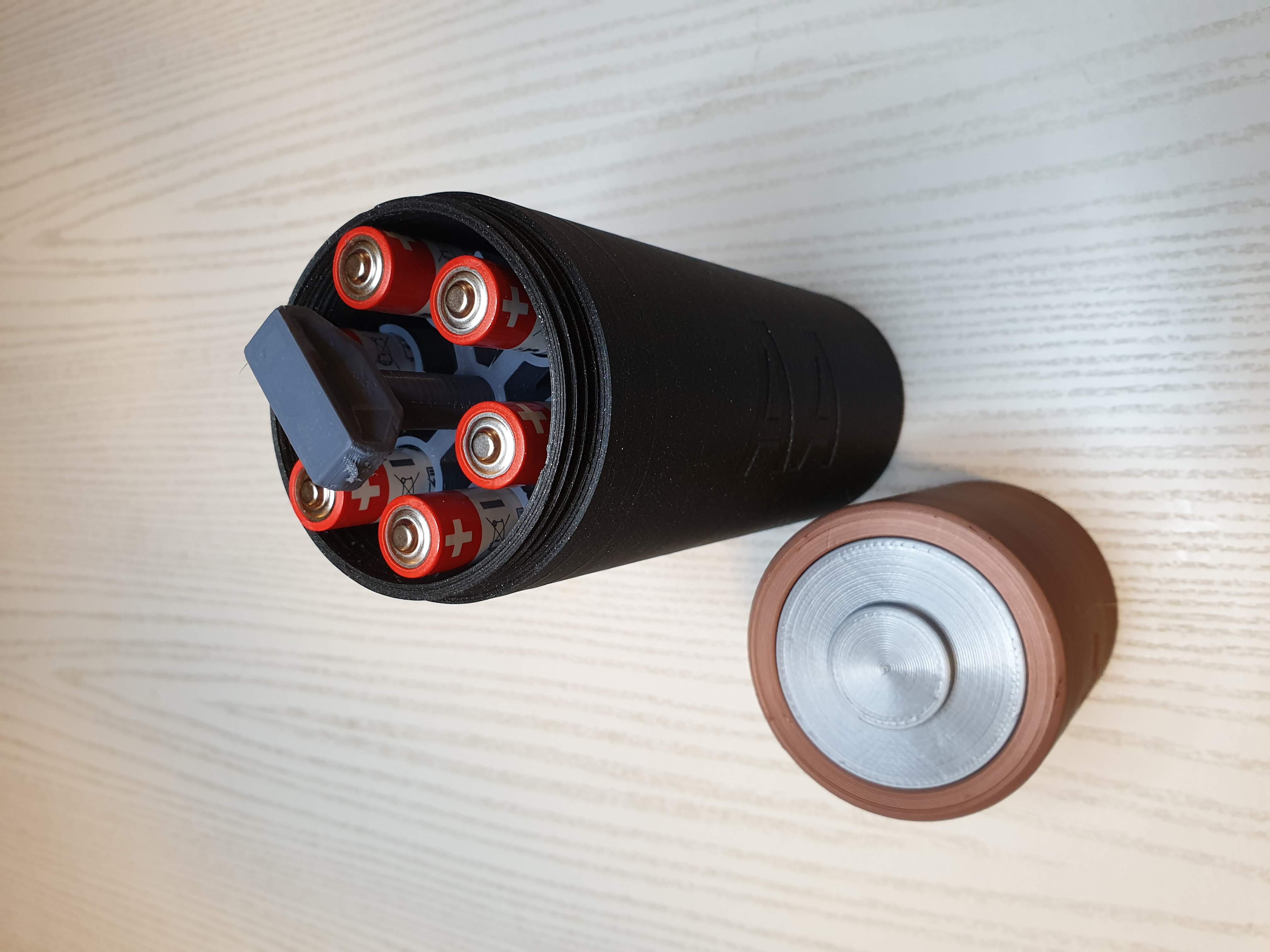AA Battery Box by Jaatinen | Download free STL model | Printables.com