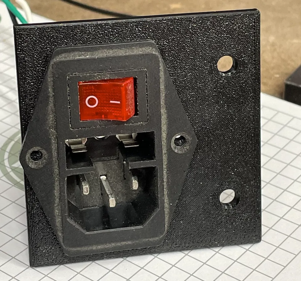 Power Inlet for 2020 Extrusion by red6rick | Download free STL model ...