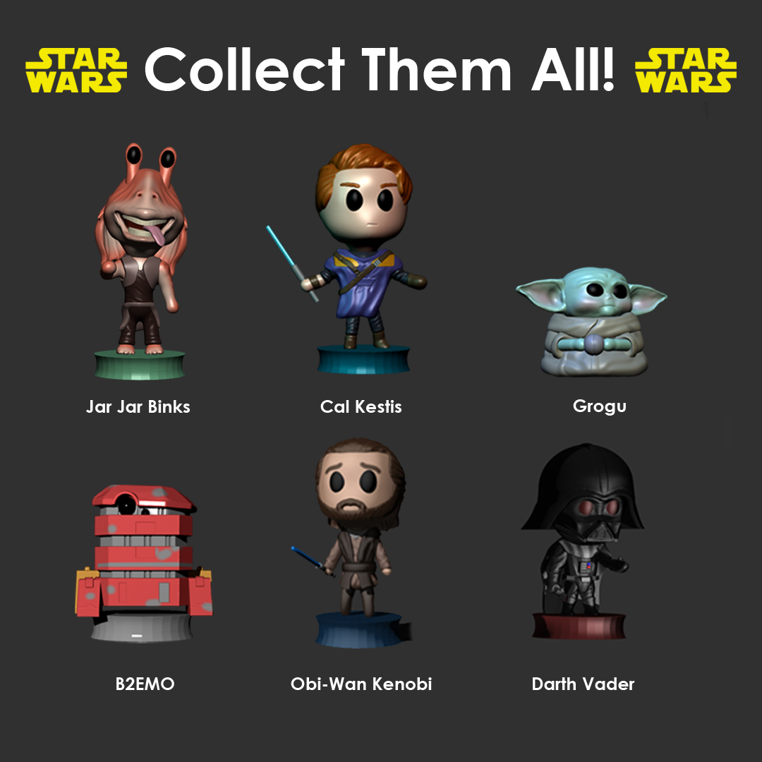 STAR WARS DOUBLE BIT: AHSOKA TANO by Blenkhorn | Download free STL ...