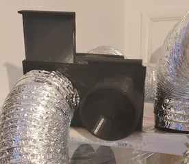 4 inch vent hub by DaveRoss | Download free STL model | Printables.com