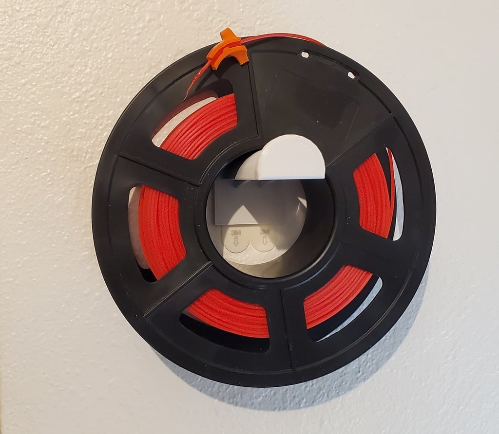 Command Strip Spool Holder by TheViralDIY | Download free STL model ... Command Strip Spool Holder by TheViralDIY | Download free STL model ...