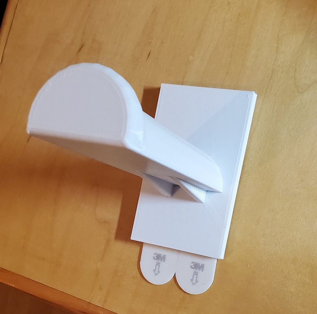 Command Strip Spool Holder by TheViralDIY | Download free STL model ... Command Strip Spool Holder by TheViralDIY | Download free STL model ...