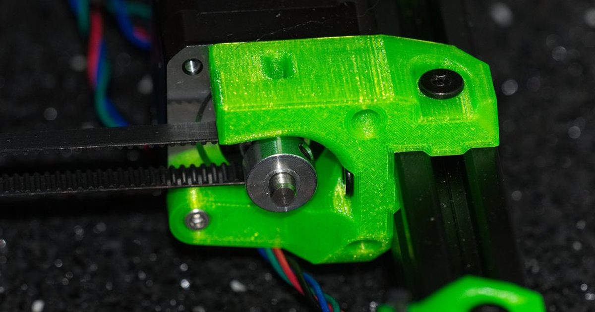 Prusa i3 Bear Upgrade y motor mount with endstop by K-Lab | Download ...