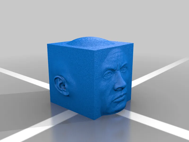 The Rock Calibration Cube by Mi Réplica 3D | Download free STL model ...