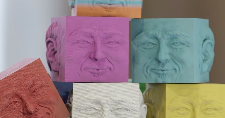 Cube Head Calibration Cube by Mi Réplica 3D | Download free STL model ...
