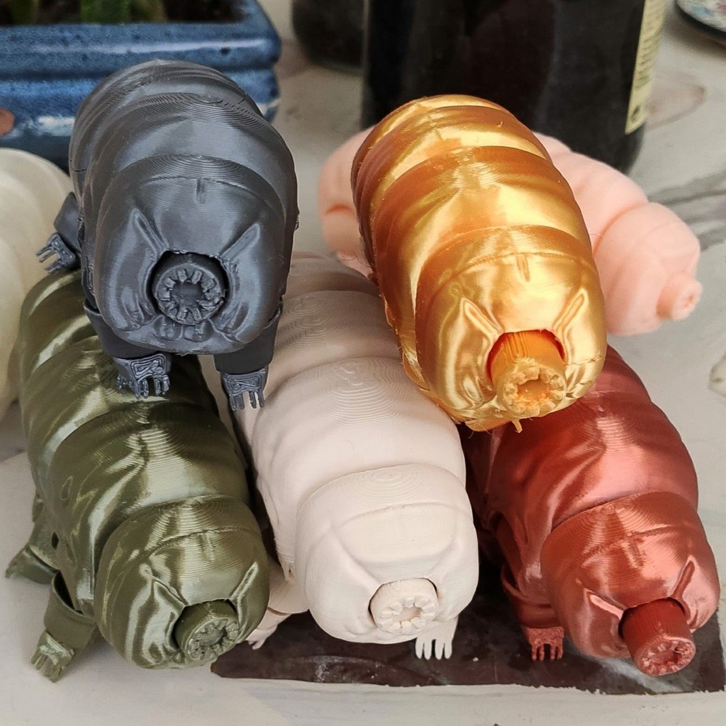Articulated Tardigrade por Mi Réplica 3D | Descargar modelo STL ...